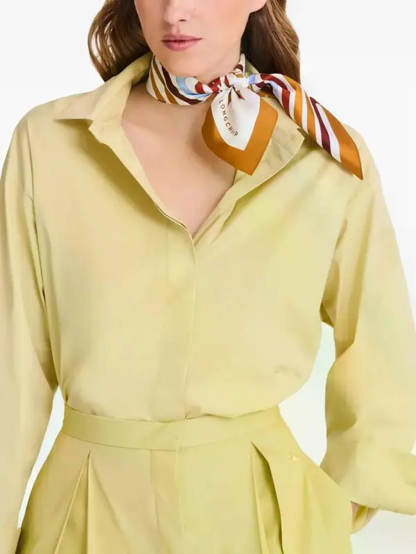 Longchamp Rubans Silk Scarf