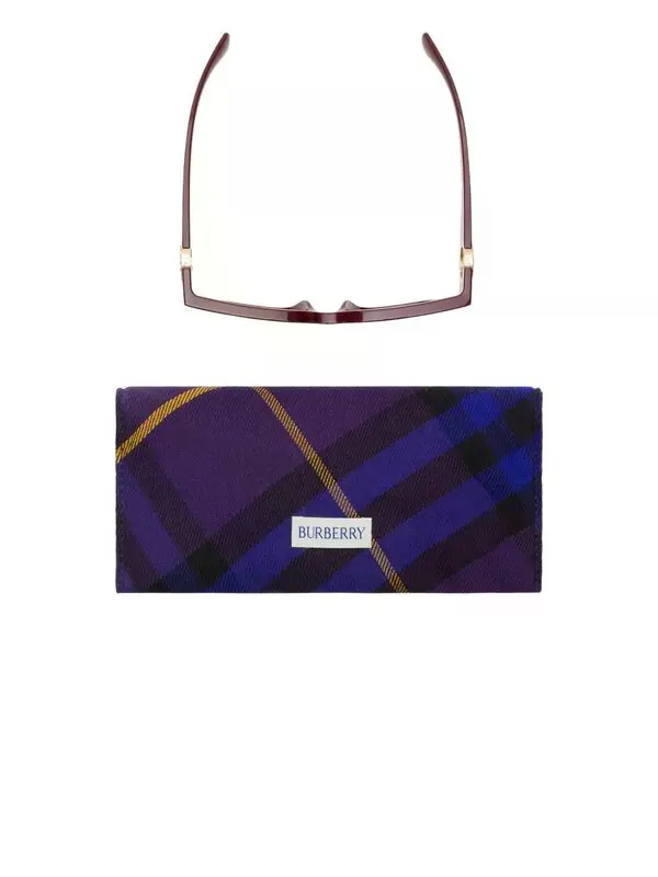 Burberry Rectangular-frame Sunglasses - Brown