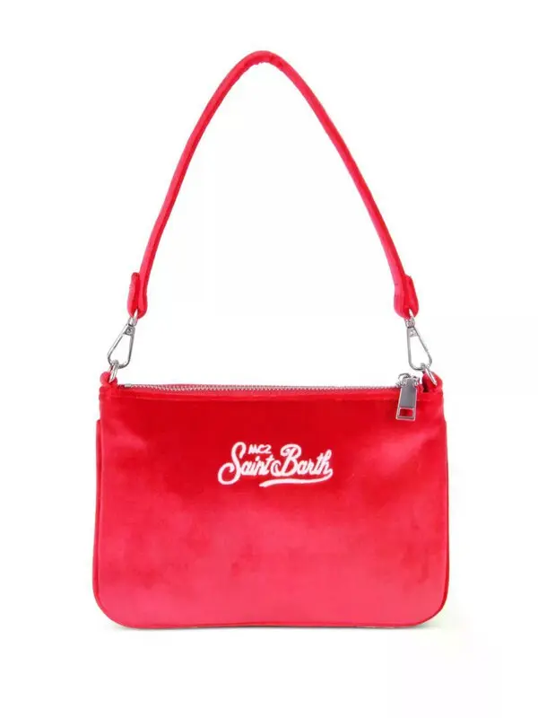 MC2 SAINT BARTH Zip-fastening Clutch - Red