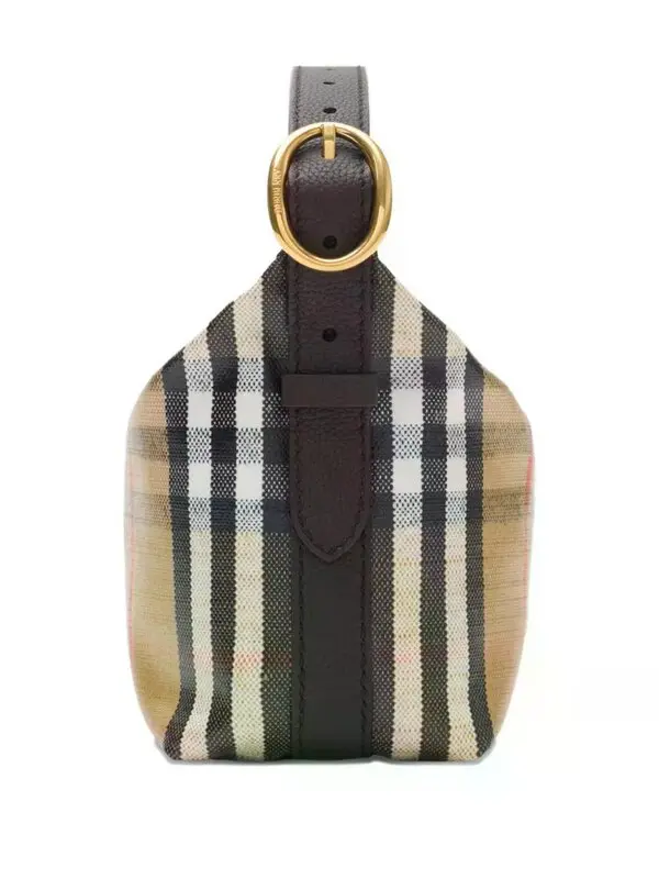 Burberry Mini Highlands Check Shoulder Bag