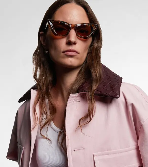 Bottega Veneta Reace Cat-eye Sunglasses