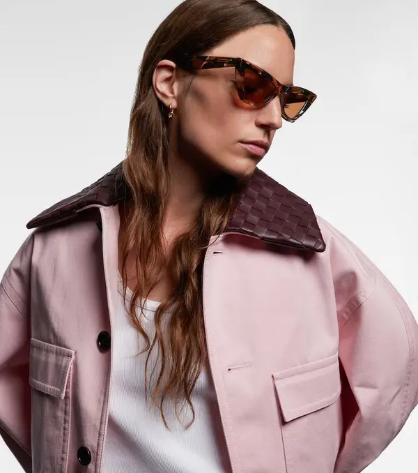 Bottega Veneta Reace Cat-eye Sunglasses