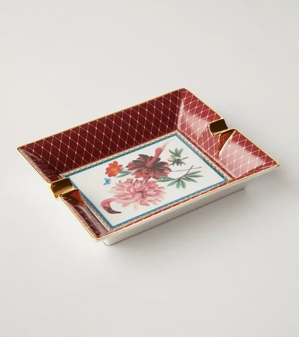 La DoubleJ Fantastic Creatures Collection Birdbloom Porcelain Ashtray Beto Val