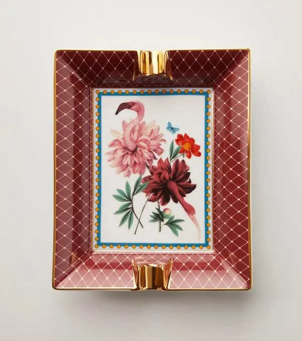 La DoubleJ Fantastic Creatures Collection Birdbloom Porcelain Ashtray Beto Val