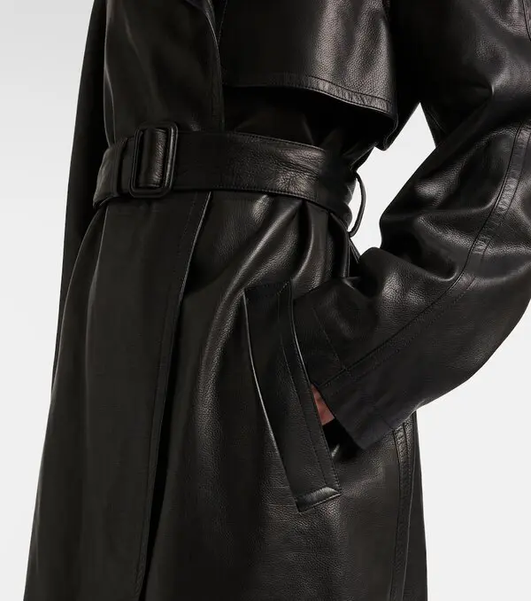 THE ROW Siempra Leather Coat