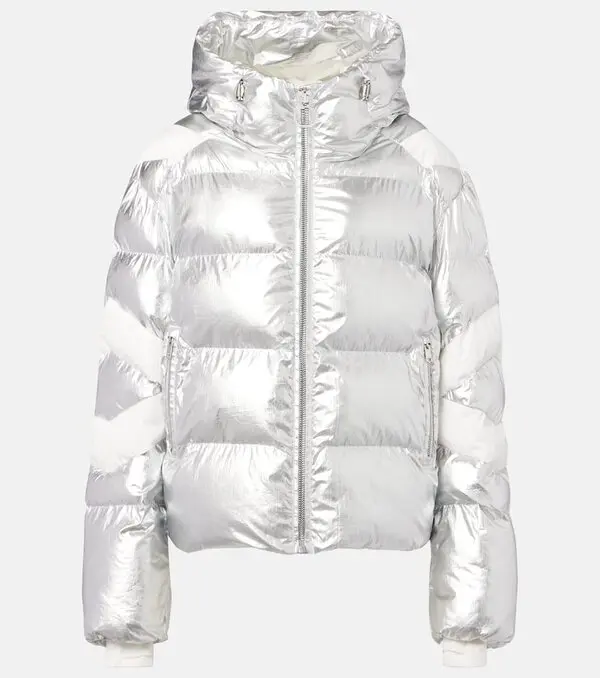 Fusalp Charloy Metallic Ski Jacket - Silver
