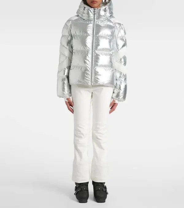 Fusalp Charloy Metallic Ski Jacket - Silver