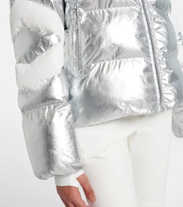 Fusalp Charloy Metallic Ski Jacket - Silver