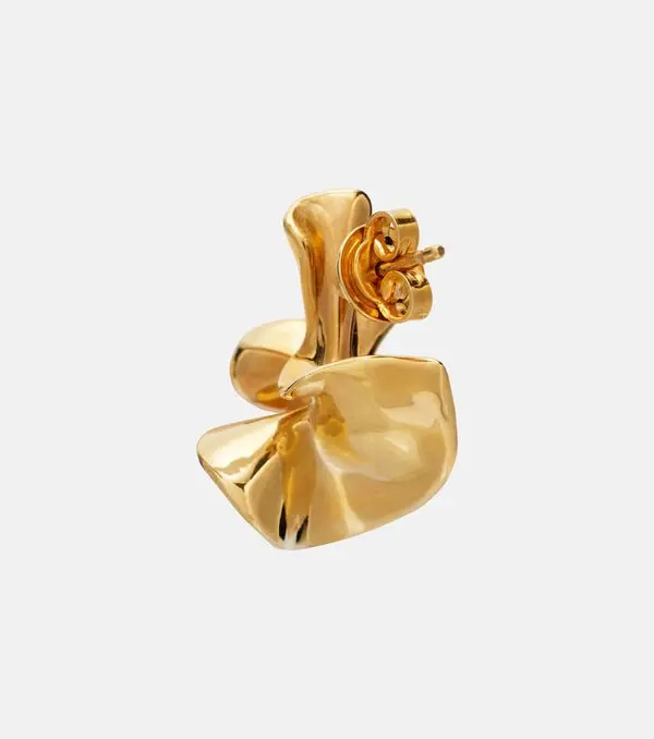 Bottega Veneta Plated Sterling Silver Stud Earrings
