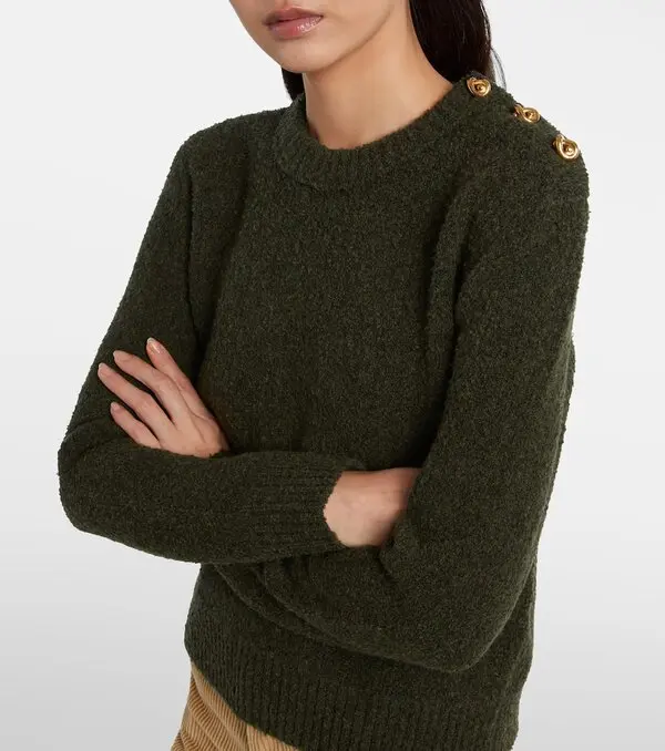 Bottega Veneta Knot Bouclé Sweater