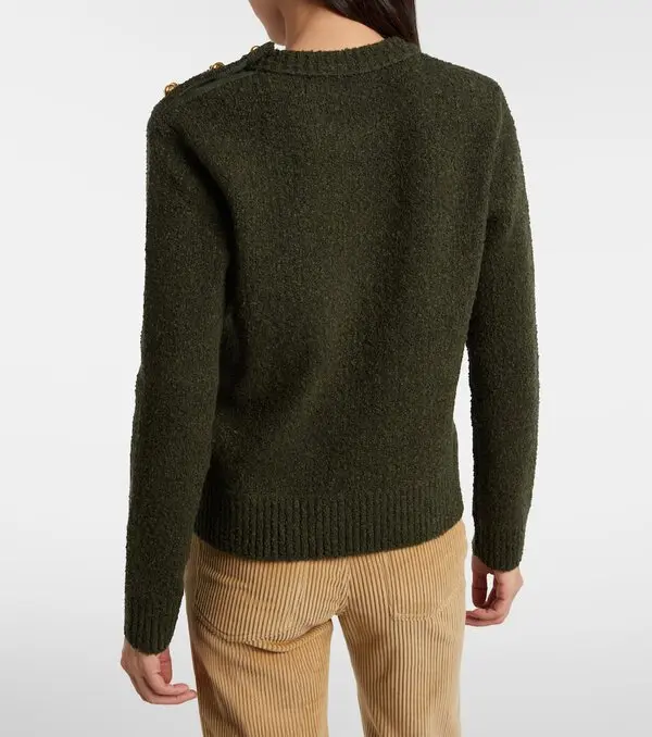 Bottega Veneta Knot Bouclé Sweater