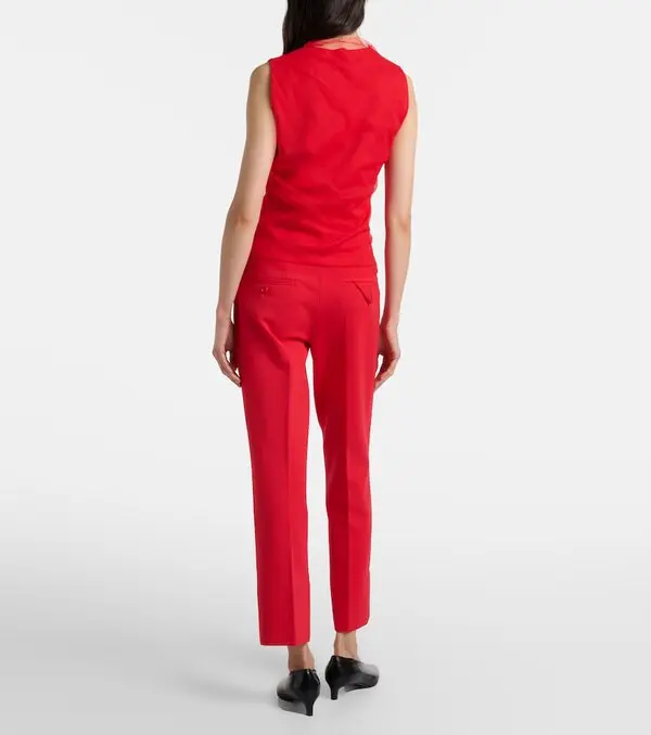 Dorothee Schumacher Cropped Slim Pants