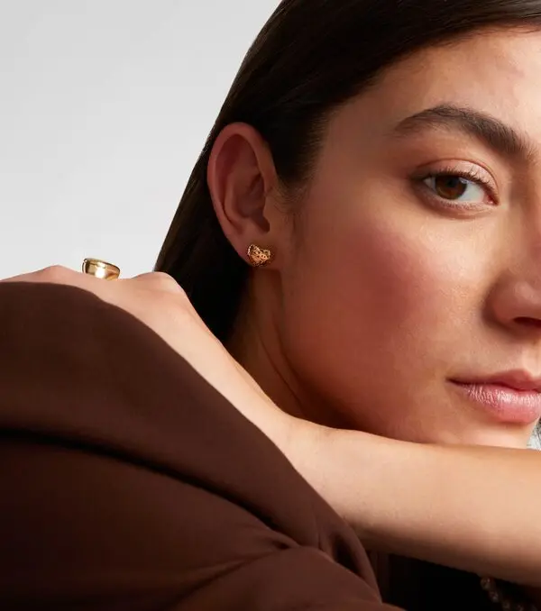 SYDNEY EVAN Puffy Icon Wallpaper Stud Earrings