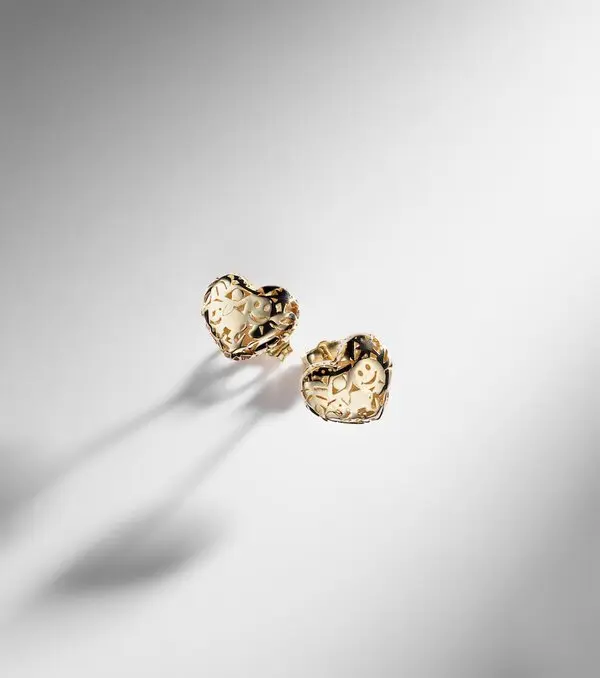 SYDNEY EVAN Puffy Icon Wallpaper Stud Earrings