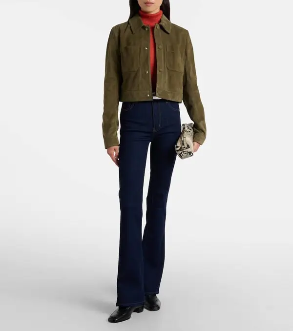 FRAME Reboot High-rise Bootcut Jeans