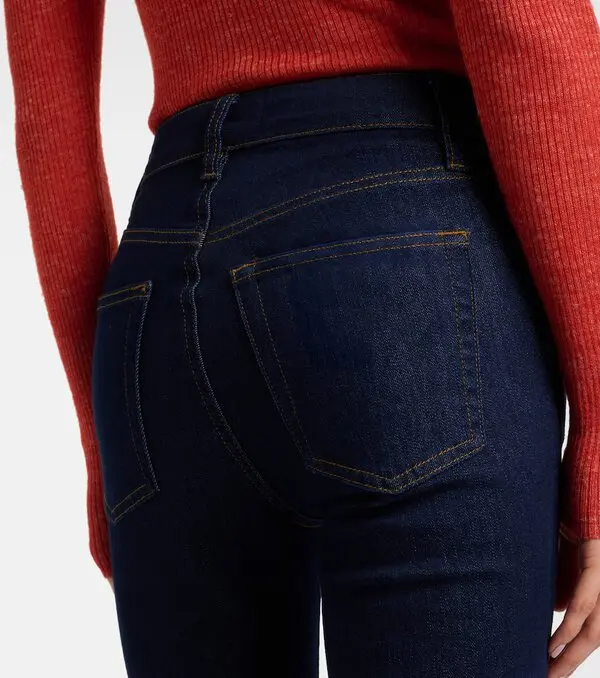 FRAME Reboot High-rise Bootcut Jeans