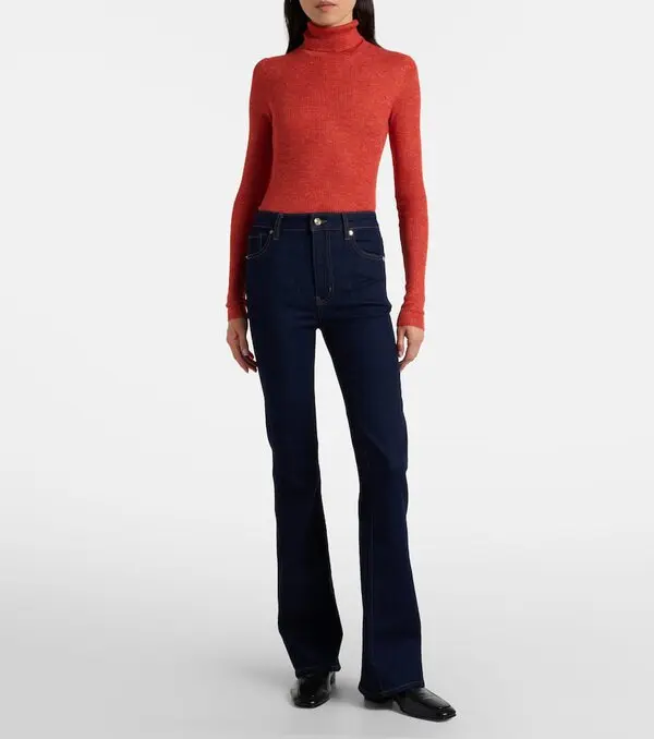 FRAME Reboot High-rise Bootcut Jeans
