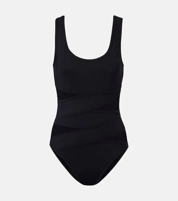 KARLA COLLETTO Catalina Cutout Swimsuit - Black