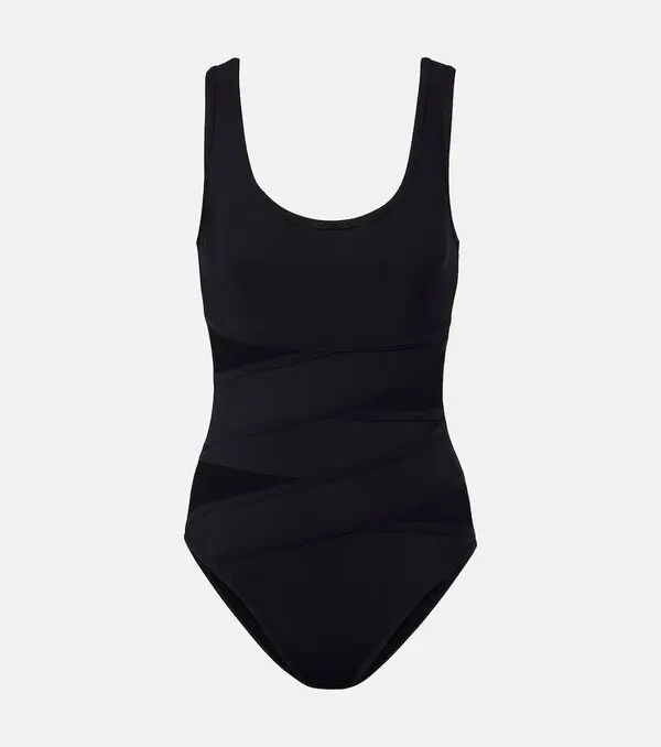 KARLA COLLETTO Catalina Cutout Swimsuit - Black