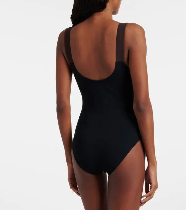 KARLA COLLETTO Mira Underwired One-piece Swimsuit - Black