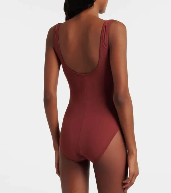 KARLA COLLETTO Basics Ruched Swimsuit