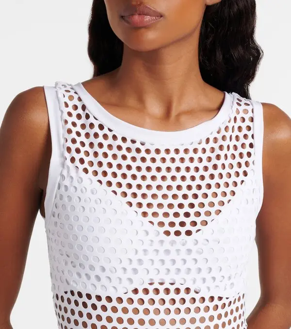 KARLA COLLETTO Aster Open-knit Swimsuit