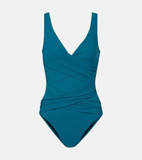 KARLA COLLETTO Smart One-piece Swimsuit - Blue