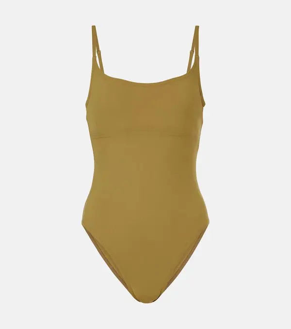 KARLA COLLETTO Basic One-piece Swimsuit - Green