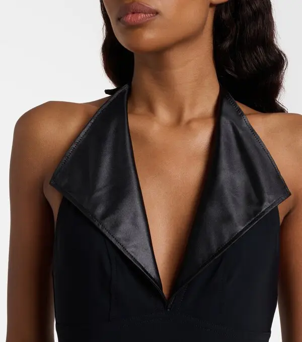 KARLA COLLETTO Halterneck Swimsuit