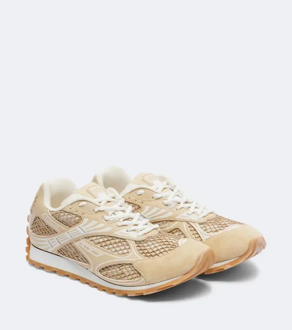 Bottega Veneta Orbit Sneakers - Beige