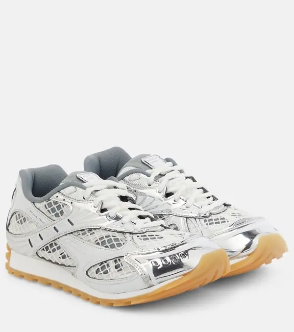 Bottega Veneta Orbit Sneakers - Metallic