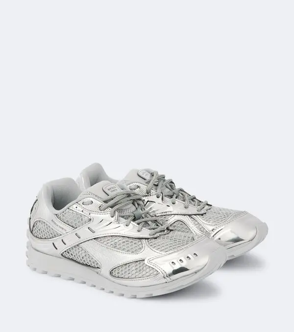 Bottega Veneta Orbit Sneakers - Chrome