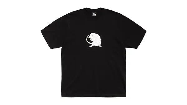StÜssy Long Range Tee Shirt - Black