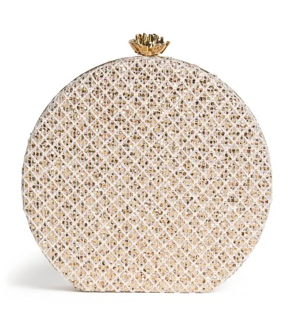 DAVID CHARLES Round Sequined Bag