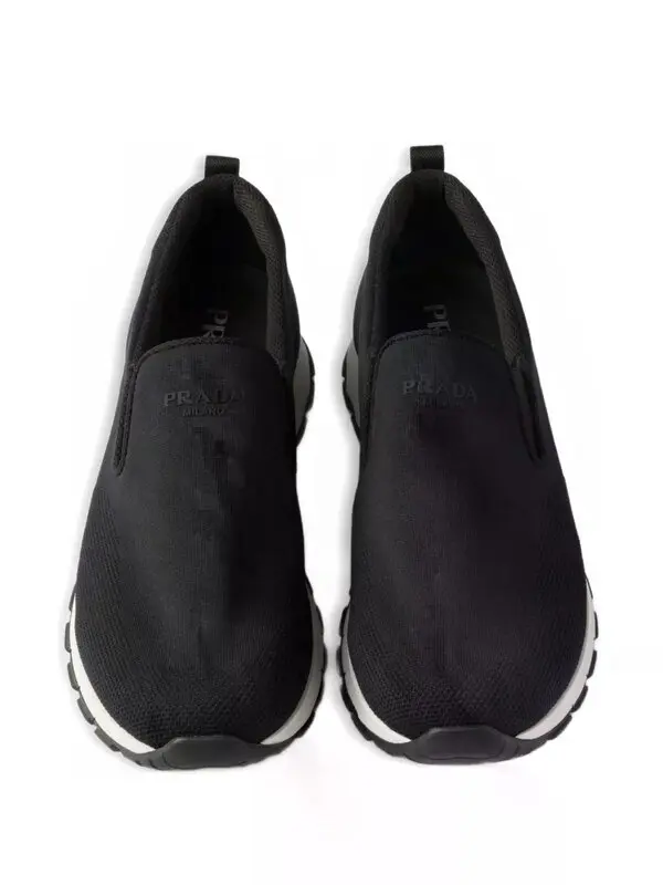Prada Logo-detail Slip-on Sneakers
