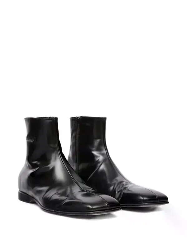 MAISON MARGIELA Square-toe Ankle Boots