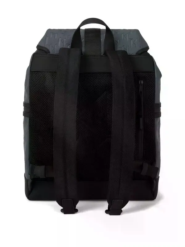 Karl Lagerfeld Monogram Weatherproof Backpack