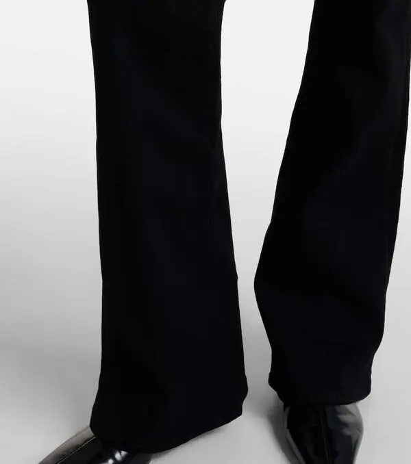 FRAME Icon Mid-rise Flared Jeans