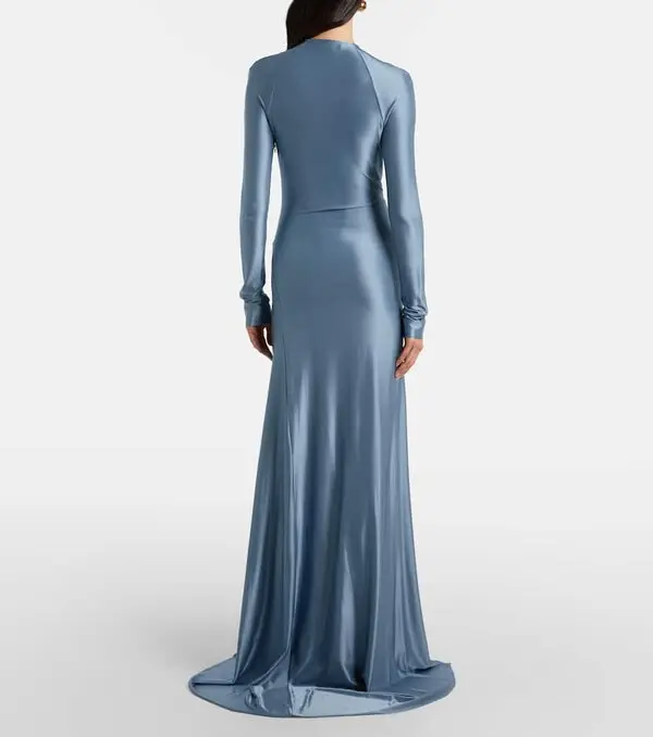 Victoria Beckham Jersey Maxi Dress