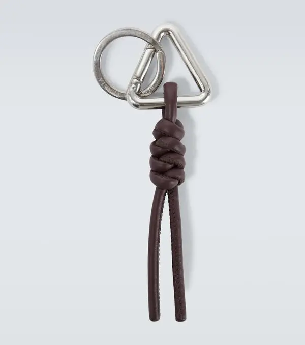 Bottega Veneta Leather Keychain