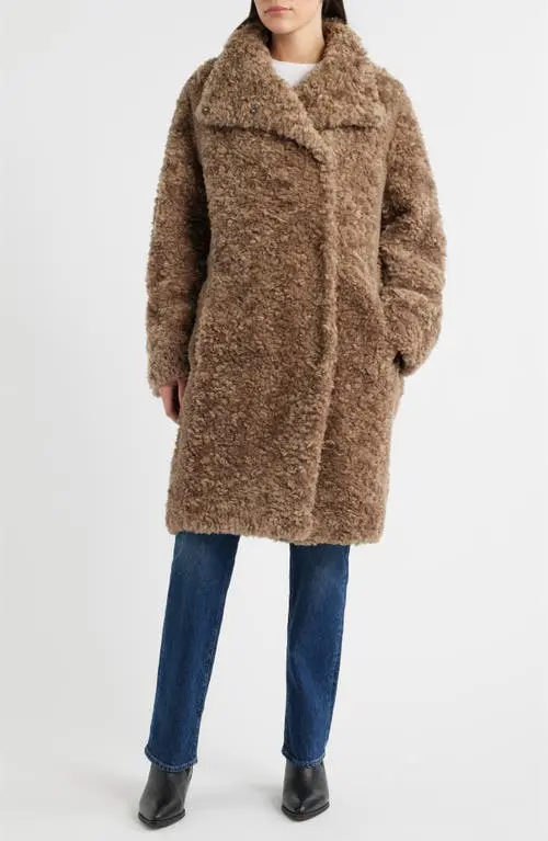 BOSS High-pile Fleece Coat