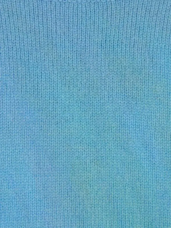 Comme Des Garçons Long-sleeve Crew-neck Sweater - Blue