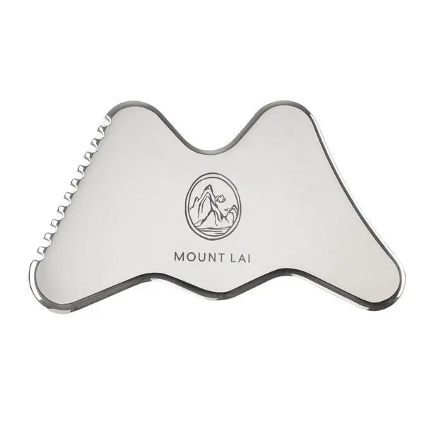 MOUNT LAI Vitality Qi Stainless Steel Gua Sha Contour Tool - One-color