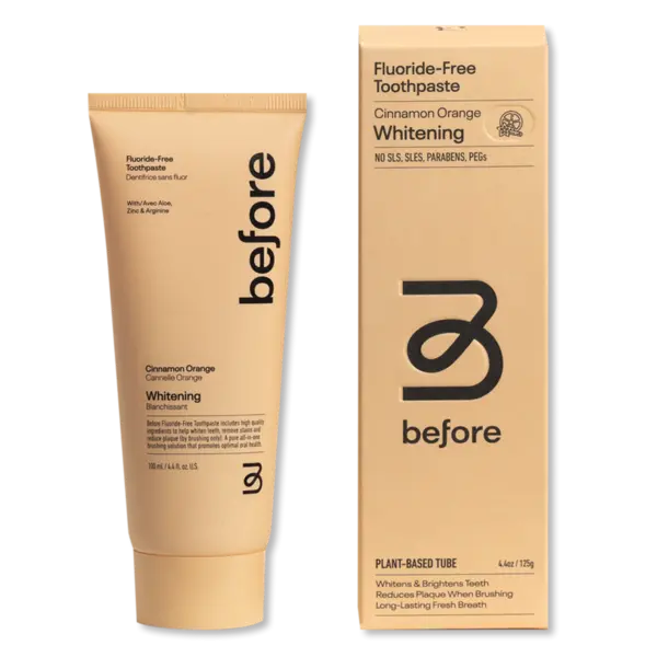 BEFORE ORAL CARE Fluoride-free Whitening Cinnamon Orange - One-color