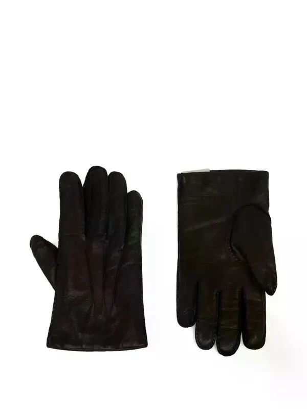 Bally Leather Gloves - Black