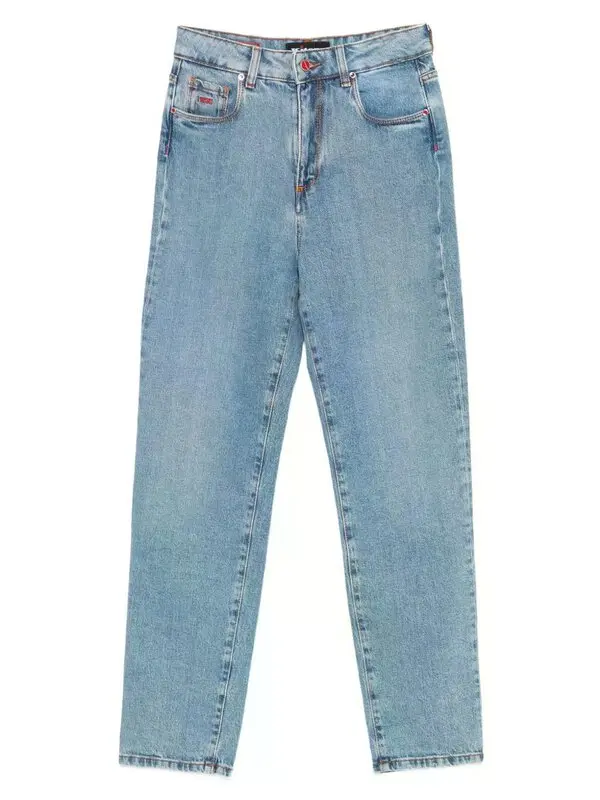 Kiton Topstitched Jeans