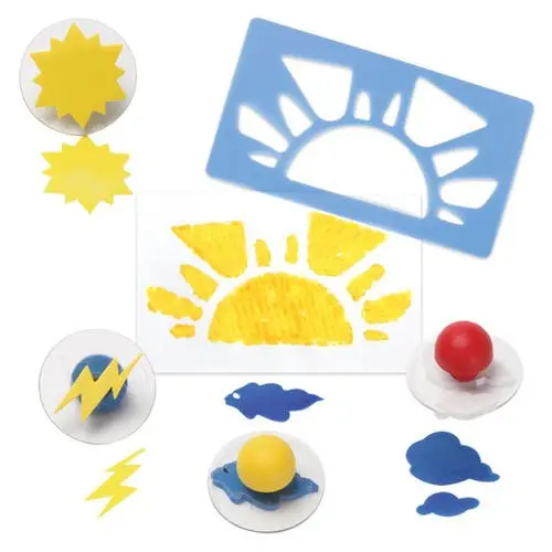 KAPLAN EARLY LEARNING COMPANY Weather Art Kit