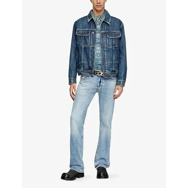 DIESEL® 1985 Larkee Straight-leg Stretch-denim Jeans - 01