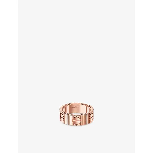 CARTIER Love Unlimited 18ct Rose-gold Ring - Rose Gold