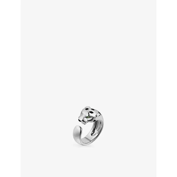 CARTIER Panthère De 18ct White-gold Ring - White Gold